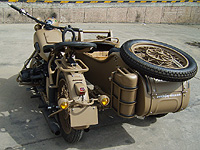 Beijing Sidecar Motorcycles - Desert Tan OHV