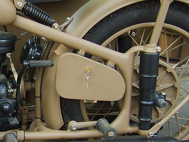 Beijing Sidecar Motorcycles - Desert Tan OHV