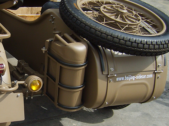 Beijing Sidecar Motorcycles - Desert Tan OHV